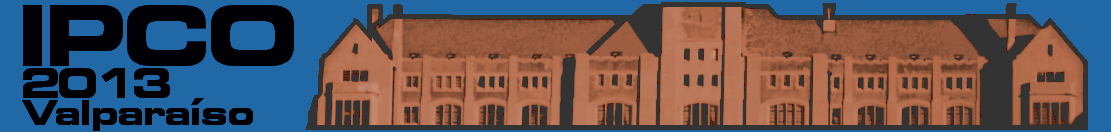 IPCO 2013 - The 16th Conference on Integer Programming and ...